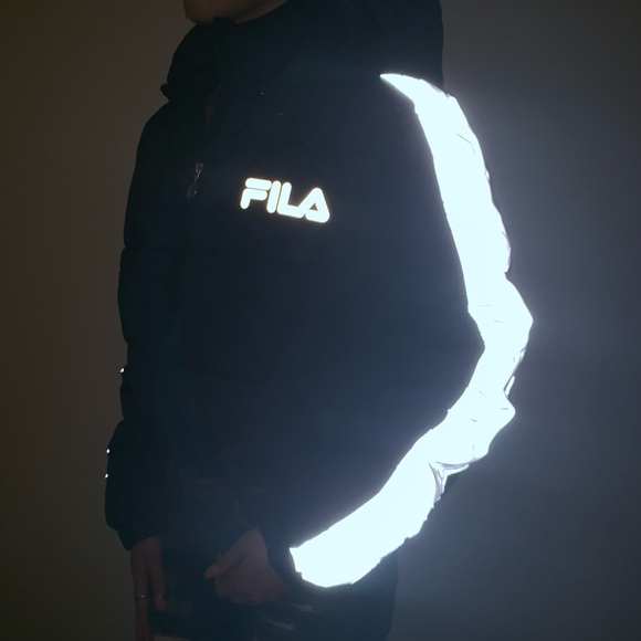 Fila | Jackets & Coats | New Fila Reflective Puffer Jacketcoat | Poshmark